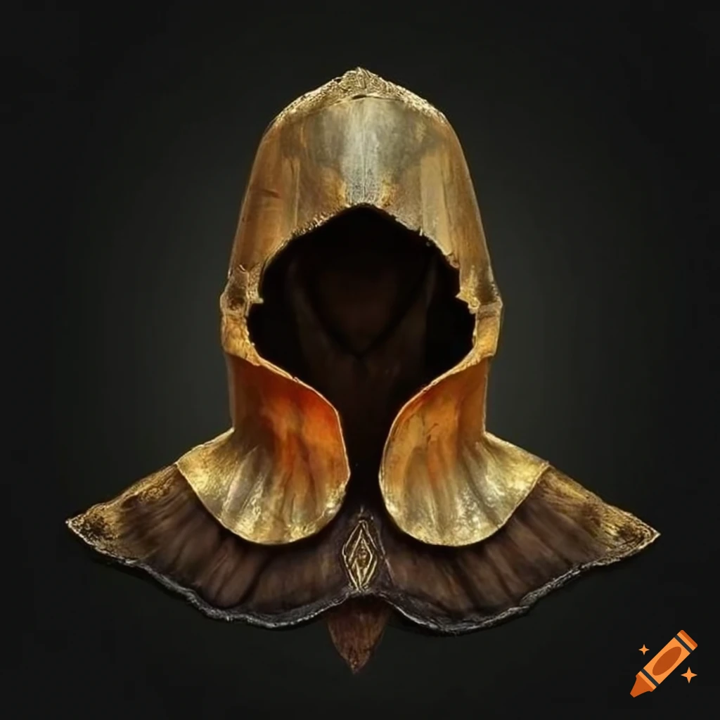 Light magical fantasy empty cowl in detailed medieval style on Craiyon