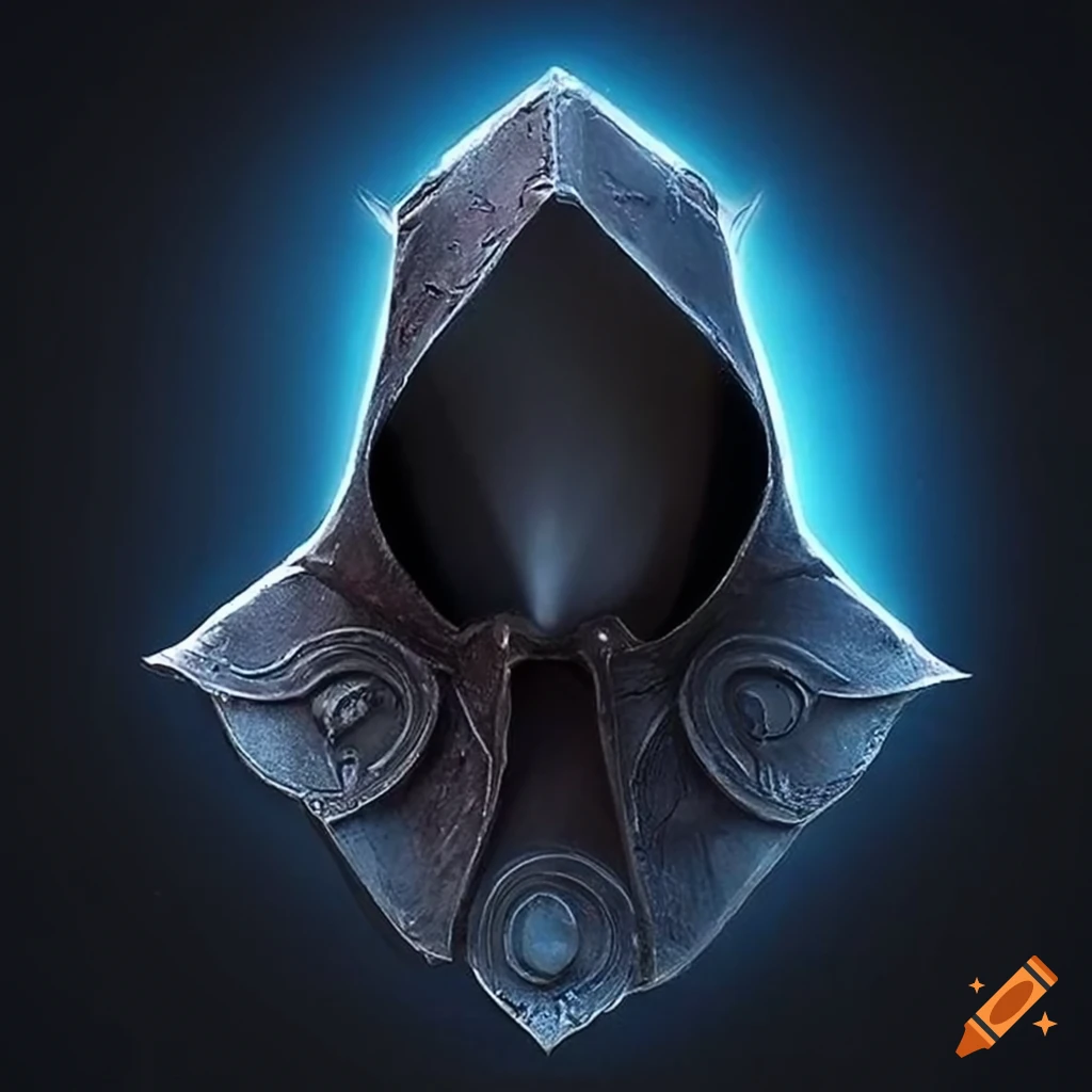 Light magical fantasy empty cowl from medieval style view on Craiyon