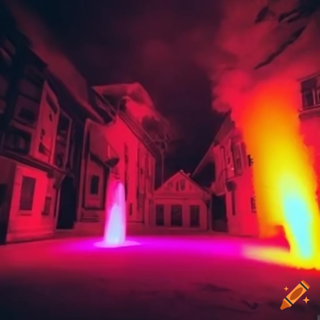 Abstract visual effects on Craiyon