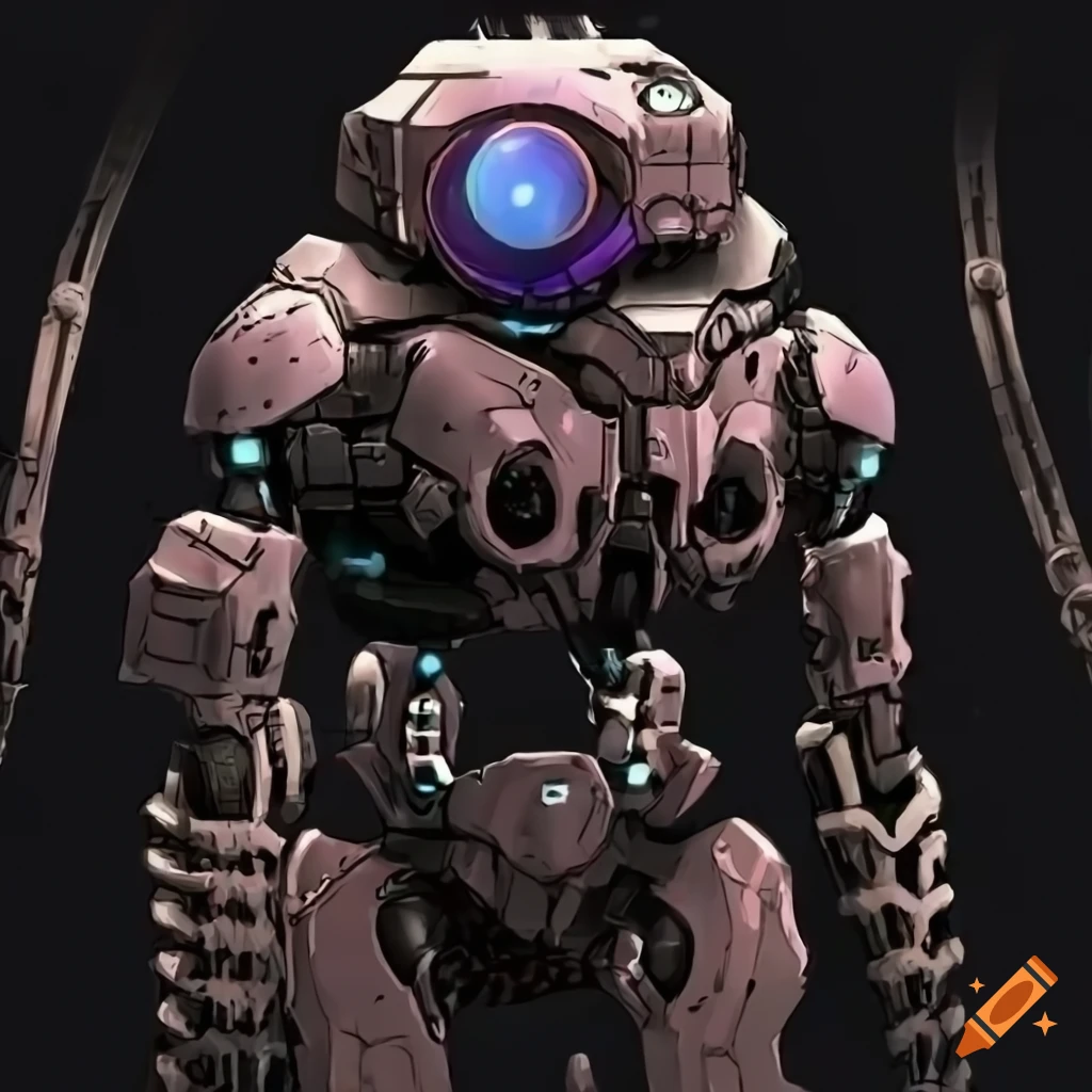 Polymorphism hybrid mech on Craiyon