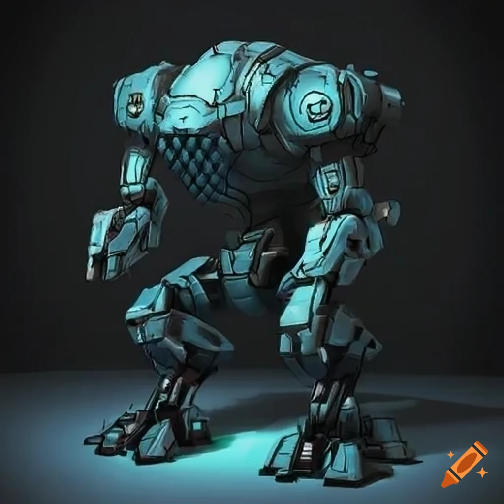 Polymorphism hybrid mech on Craiyon