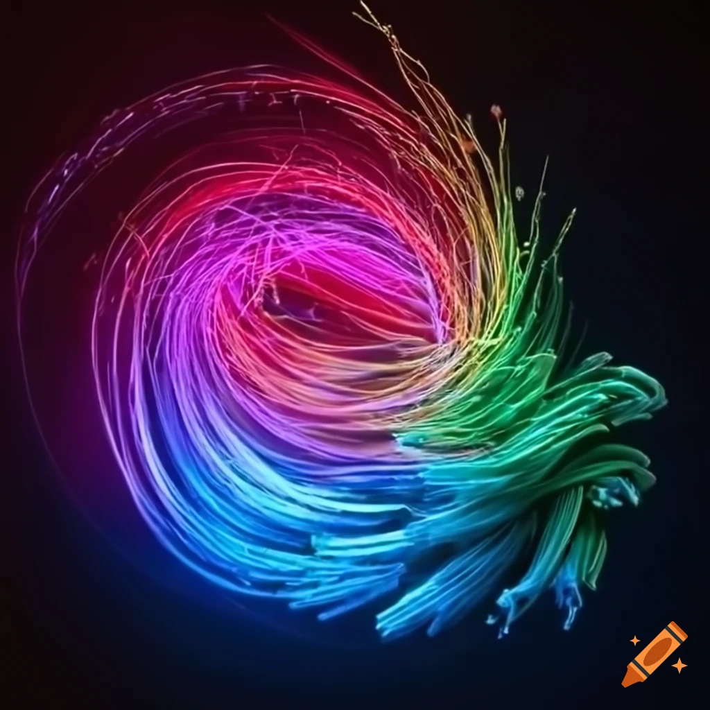 Optic fiber on Craiyon