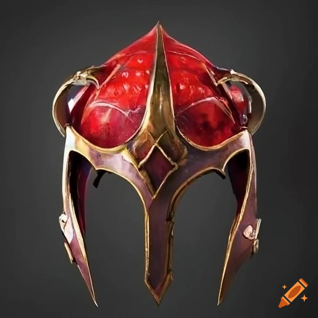 Super heavy magic fantasy helmet on Craiyon