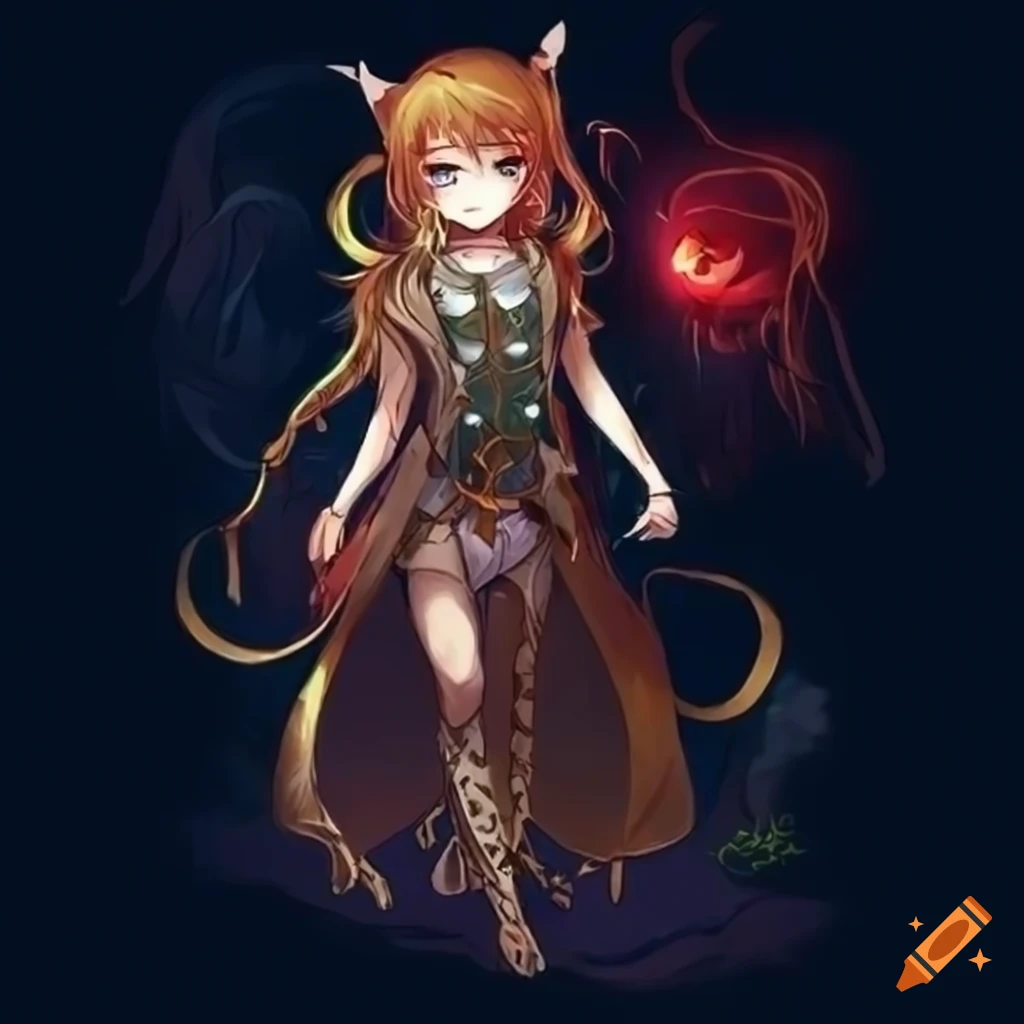 Anime elf wizard boy character on Craiyon