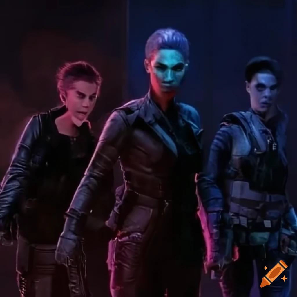 Blacklight reboot on Craiyon