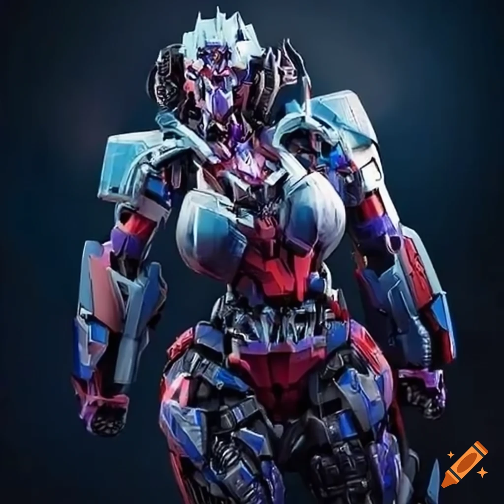 Female transformers with nissan frontier design on Craiyon