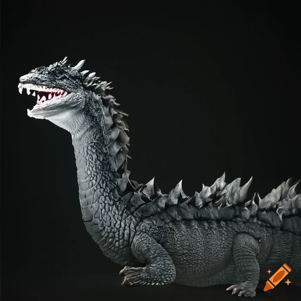 Chinese dragon variation inspired by godzilla on Craiyon