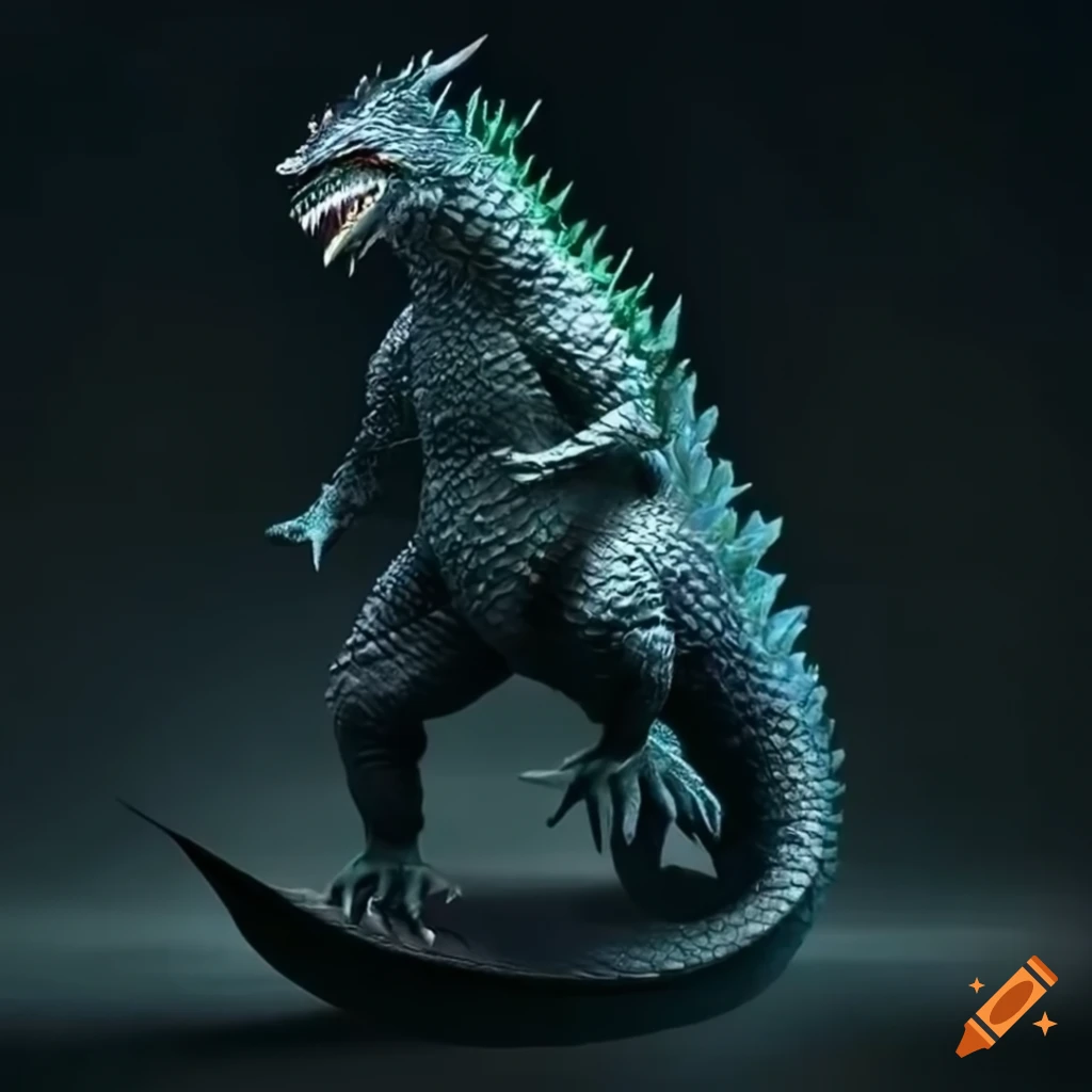Hyper-realistic chinese dragon variation of godzilla on Craiyon