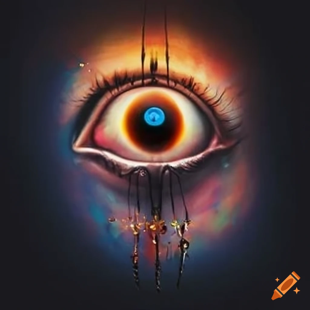 Third eye symbol of success on Craiyon