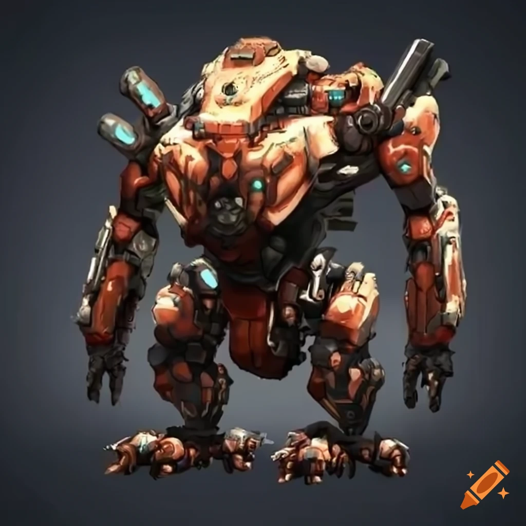 Polymorphism hybrid mech on Craiyon