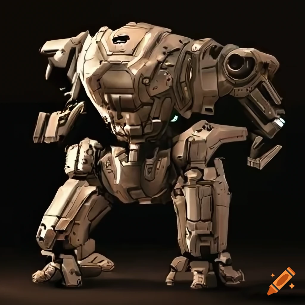 Polymorphism hybrid mech on Craiyon