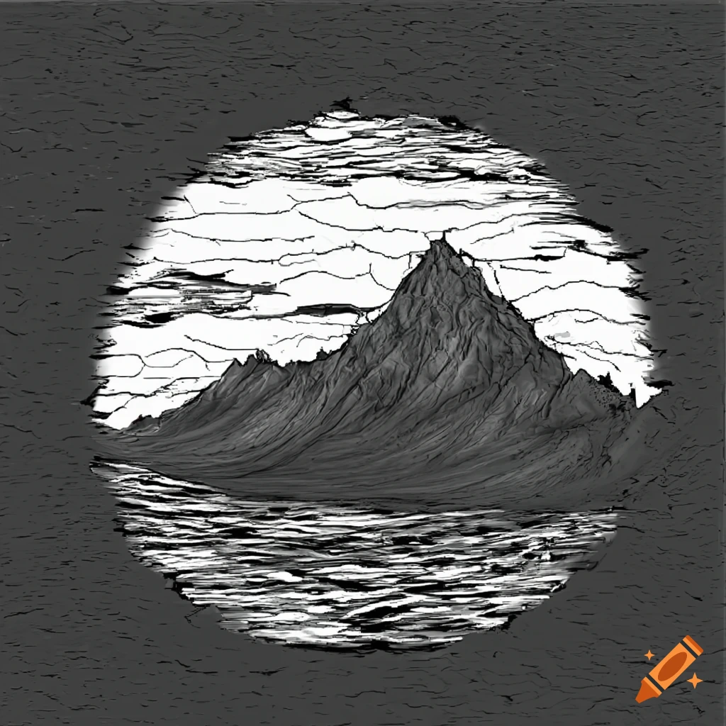 16-bit art of a mountain in iceland on Craiyon