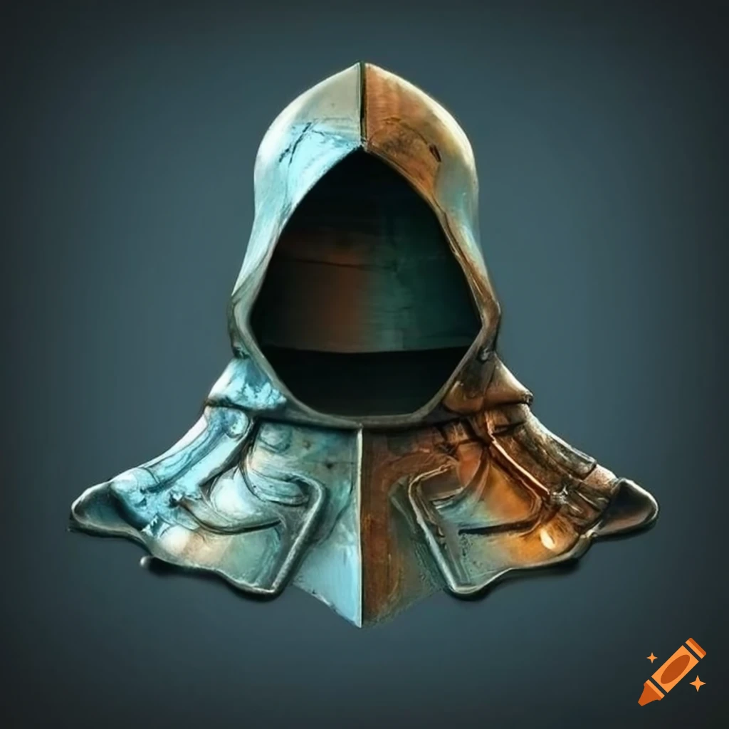 Light magical fantasy empty cowl in detailed medieval style on Craiyon