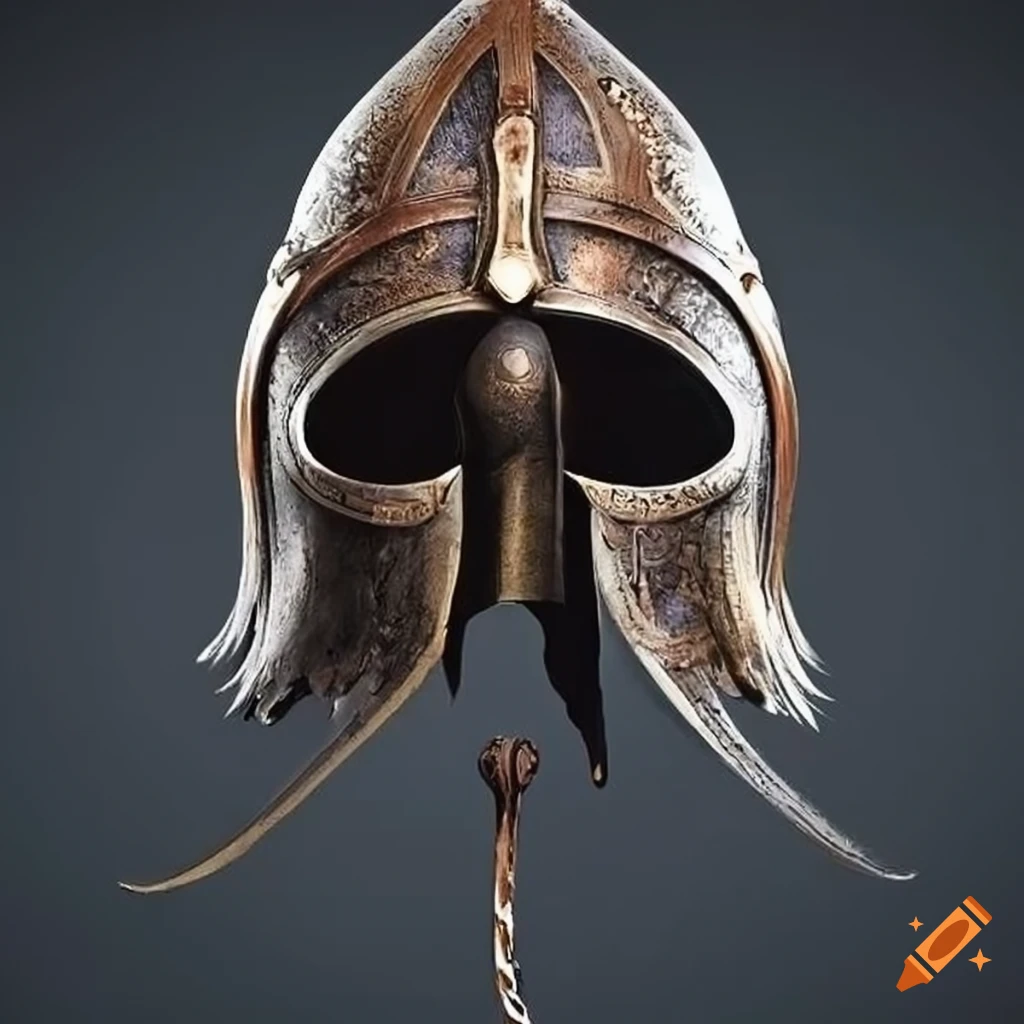 Sci-fi helmet of a god on Craiyon