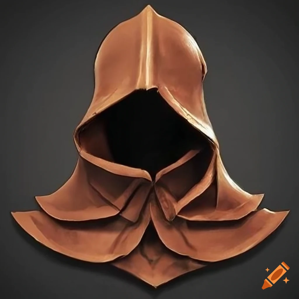 Legendary fantasy empty cowl in detailed medieval style on Craiyon