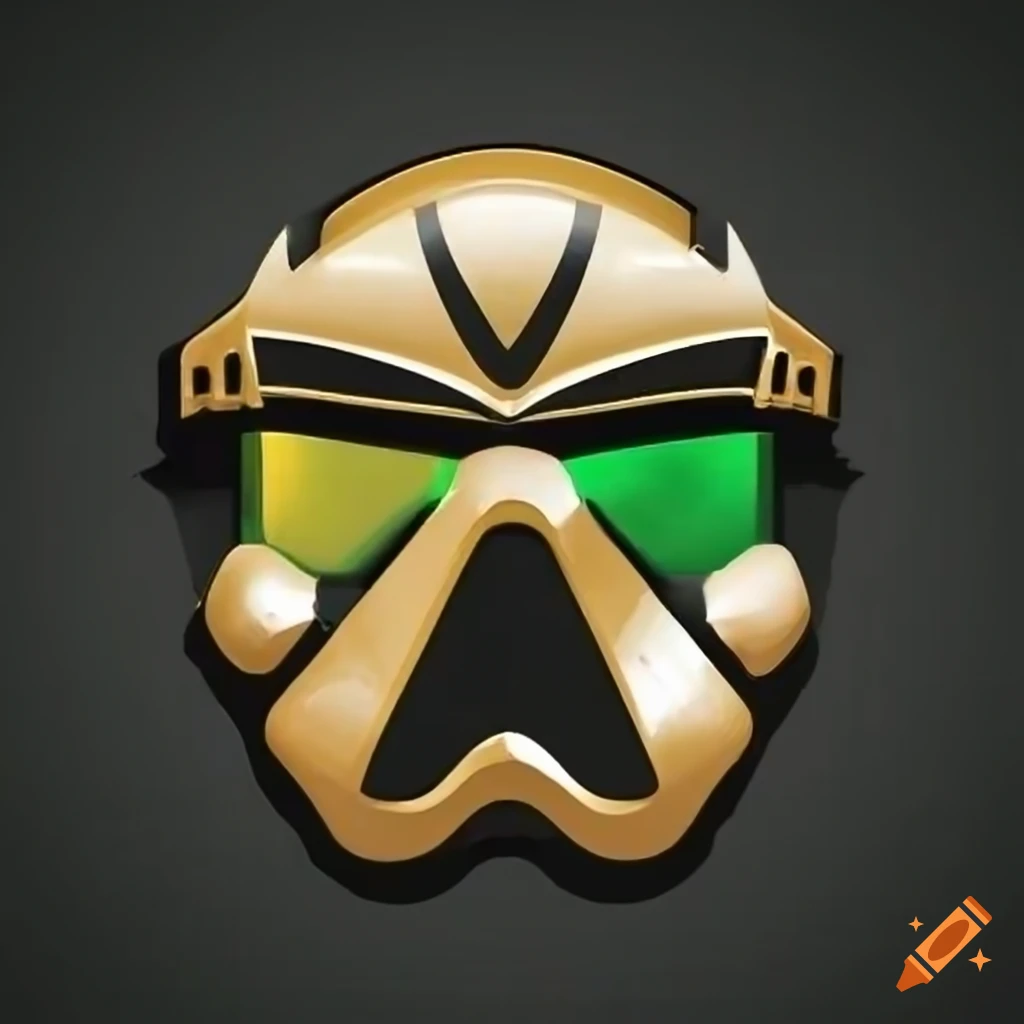 Troopers sports logo in green, gold, black, and white colors on Craiyon