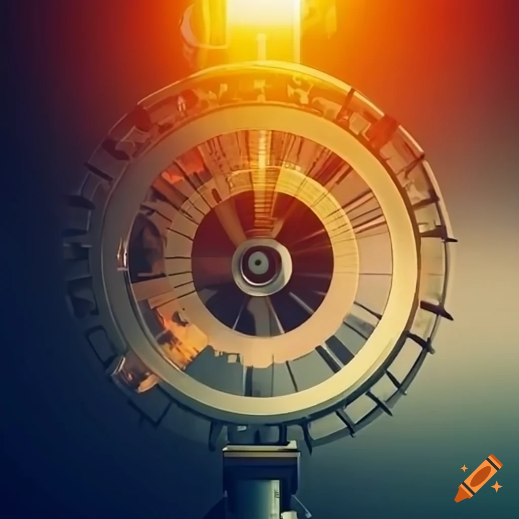 Surveying and tilt background with a compass on Craiyon