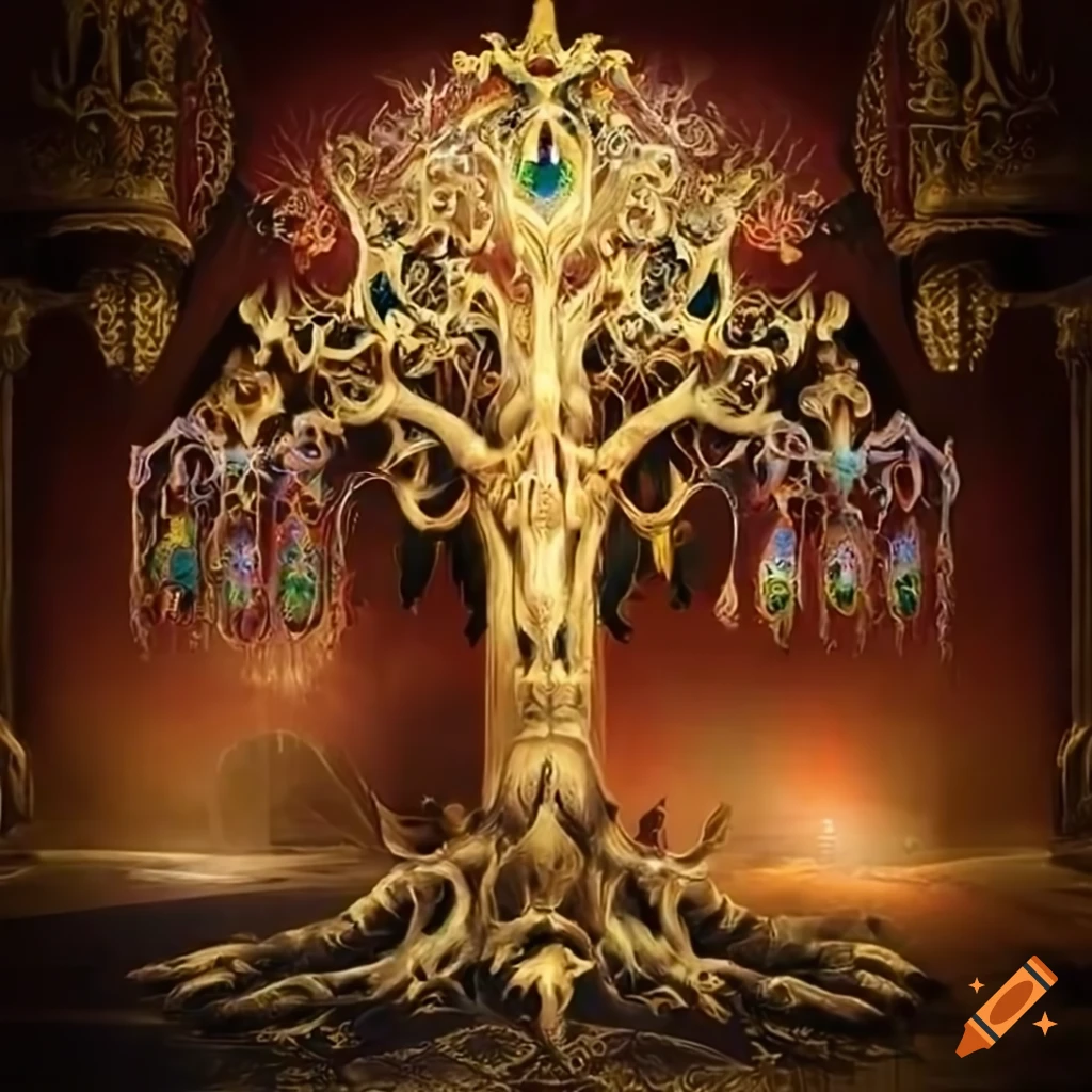 Fantasy royal family tree on Craiyon