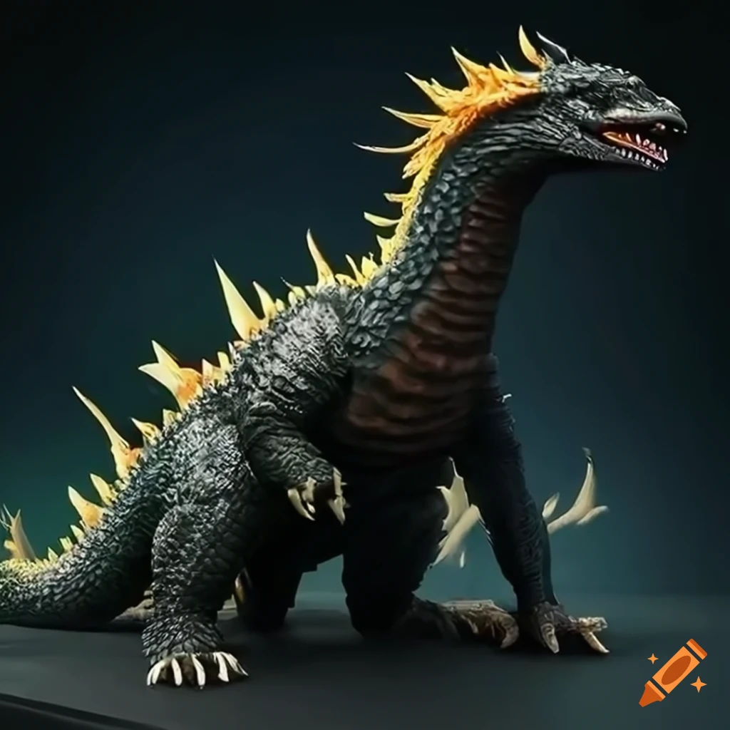 Hyper-realistic chinese dragon version of godzilla on Craiyon