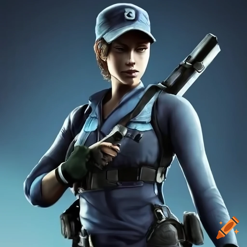 Jill valentine on Craiyon