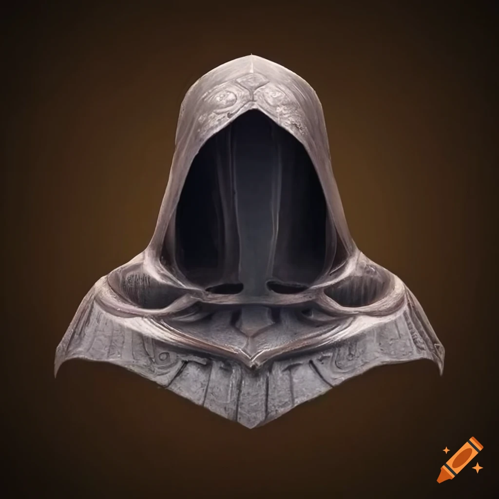 Magical empty cowl in detailed medieval style on Craiyon