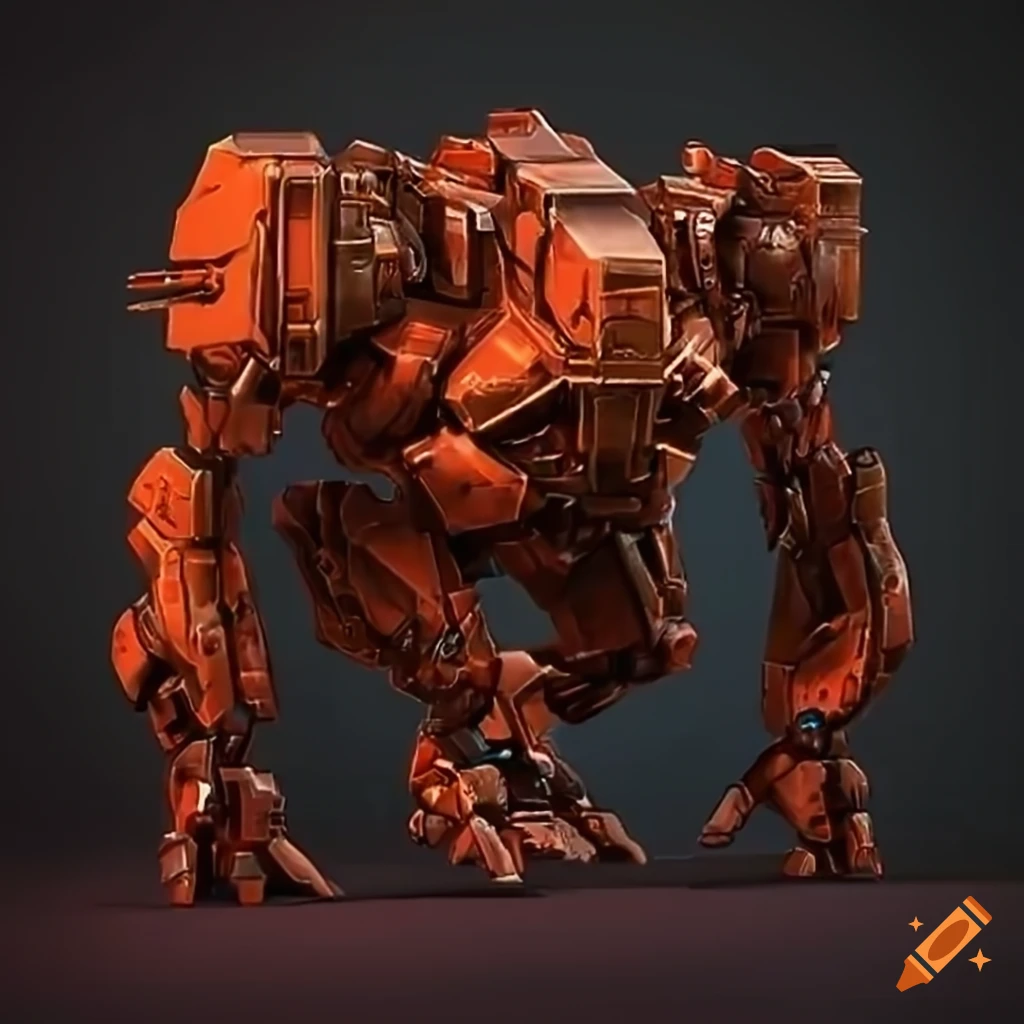 Polymorphism hybrid mech on Craiyon