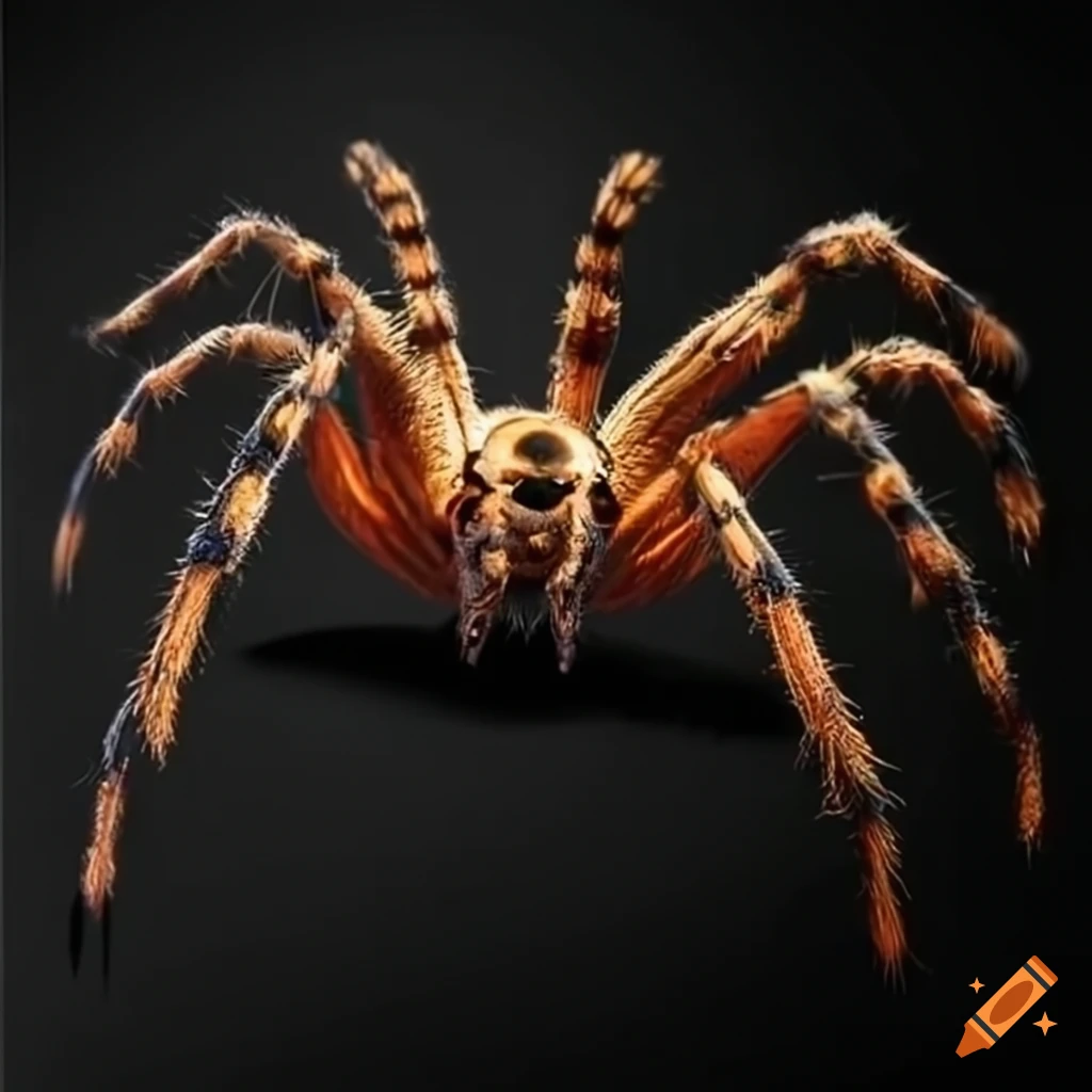 Giant spider on Craiyon