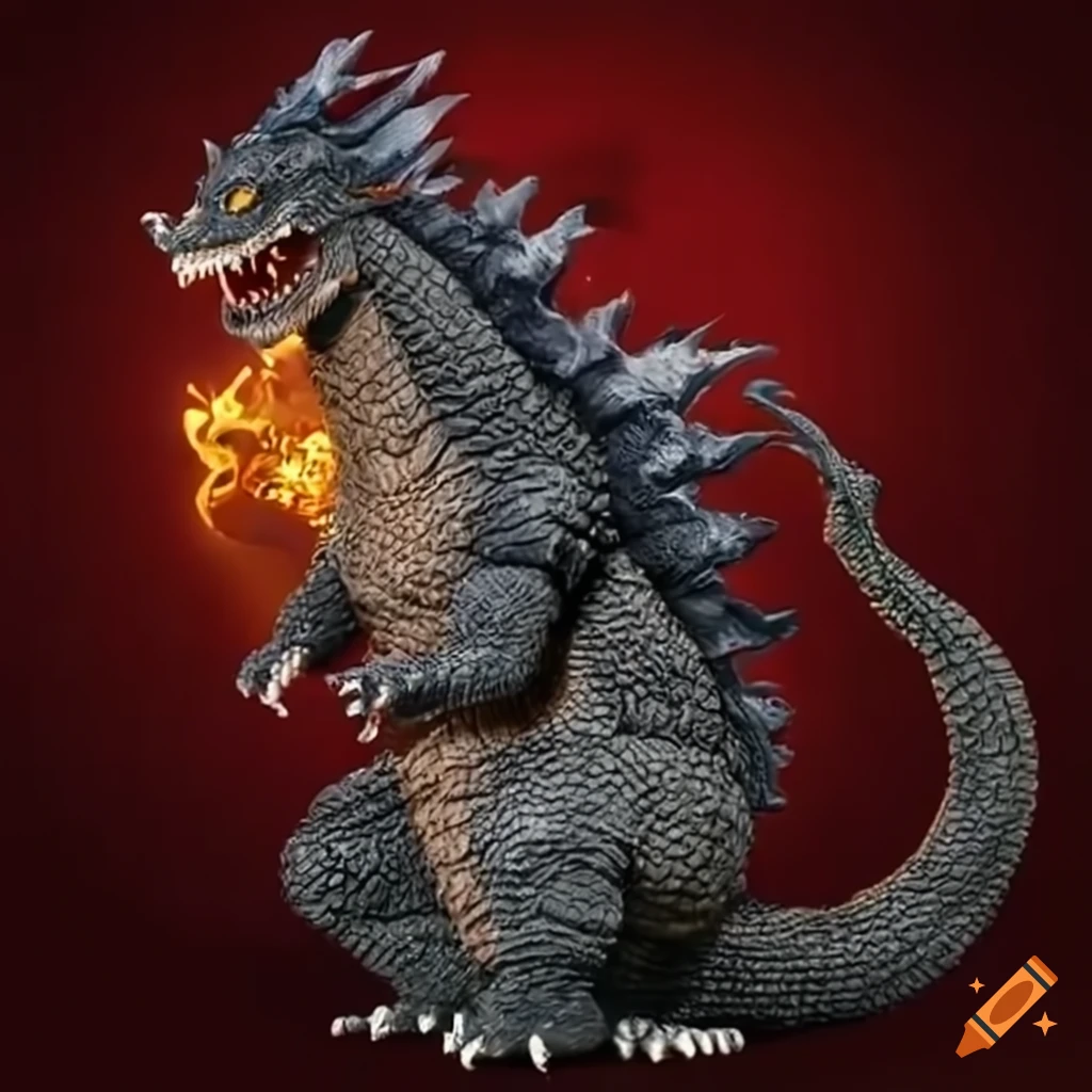 Chinese dragon version of godzilla on Craiyon