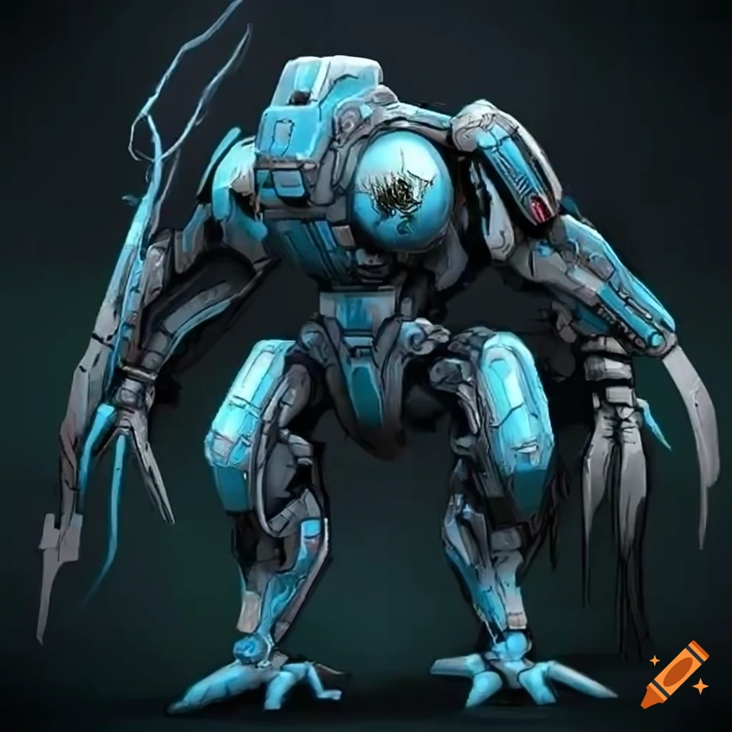 Polymorphism hybrid mech on Craiyon