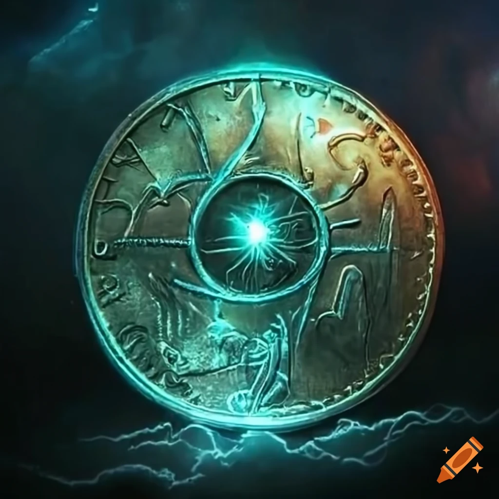 Fantasy soul coin on Craiyon