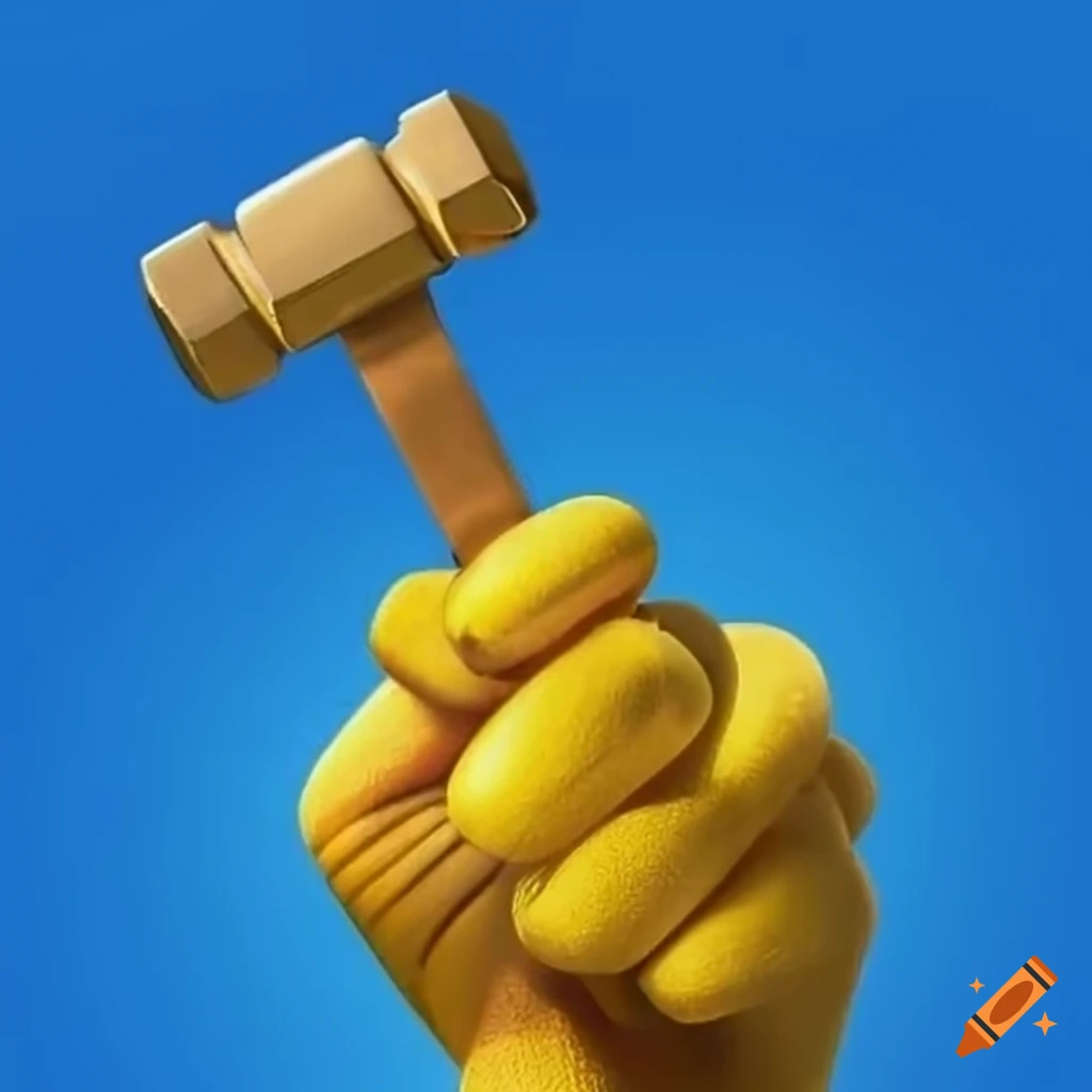 Fix-It Felix jr with a magic golden hammer from Wreck-It Ralph movie on ...