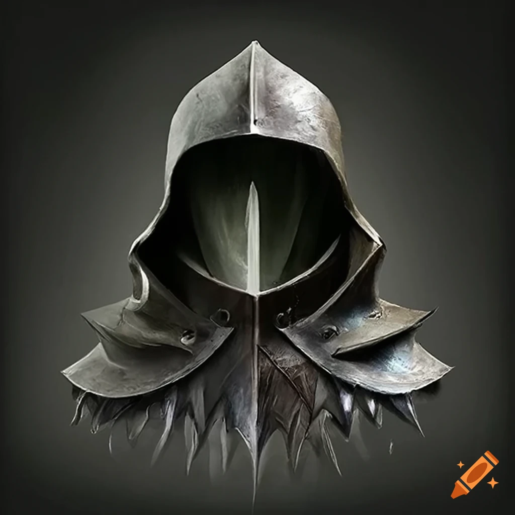 Legendary fantasy empty cowl in detailed medieval style on Craiyon