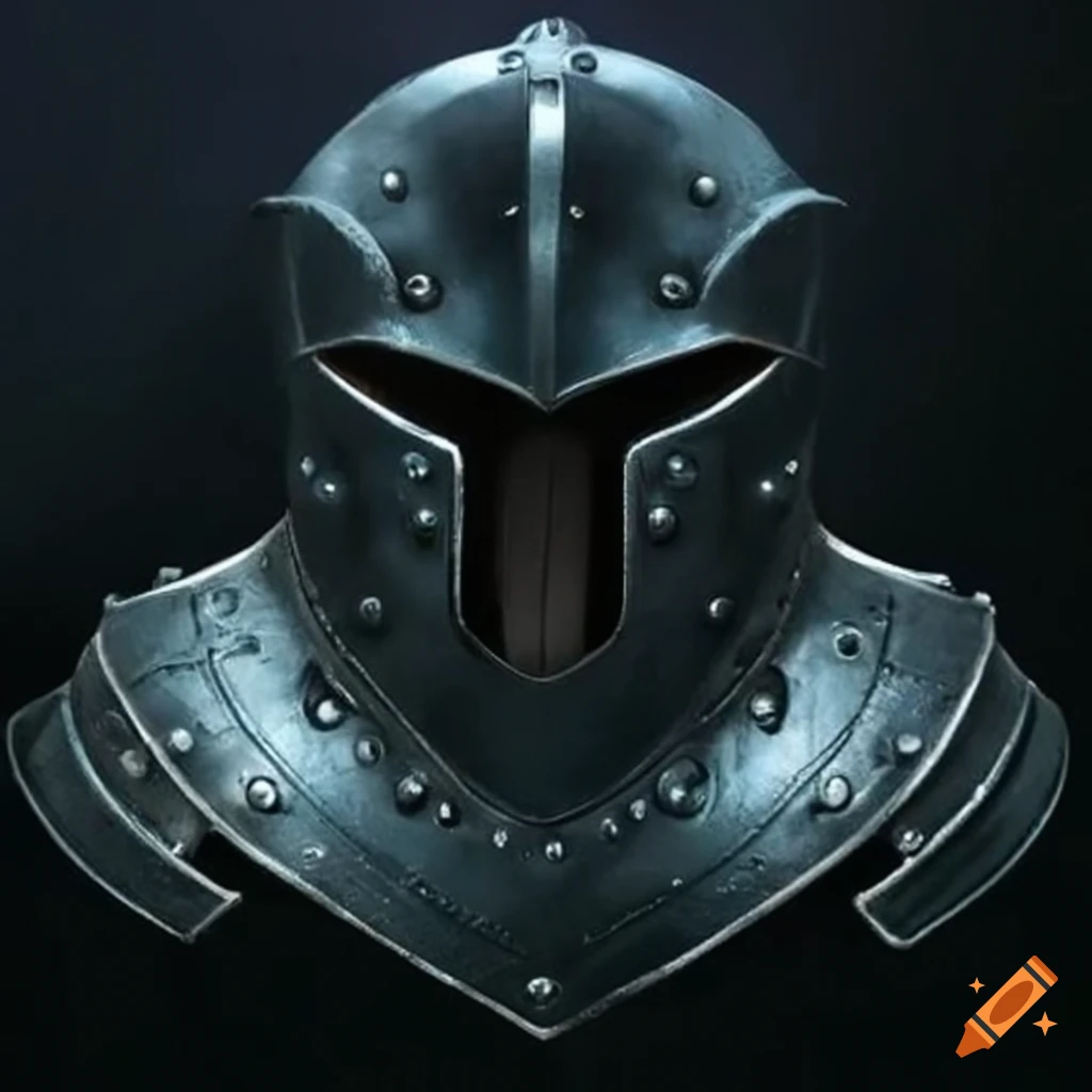 Detailed transcendent open steel helmet in magical fantasy style on Craiyon