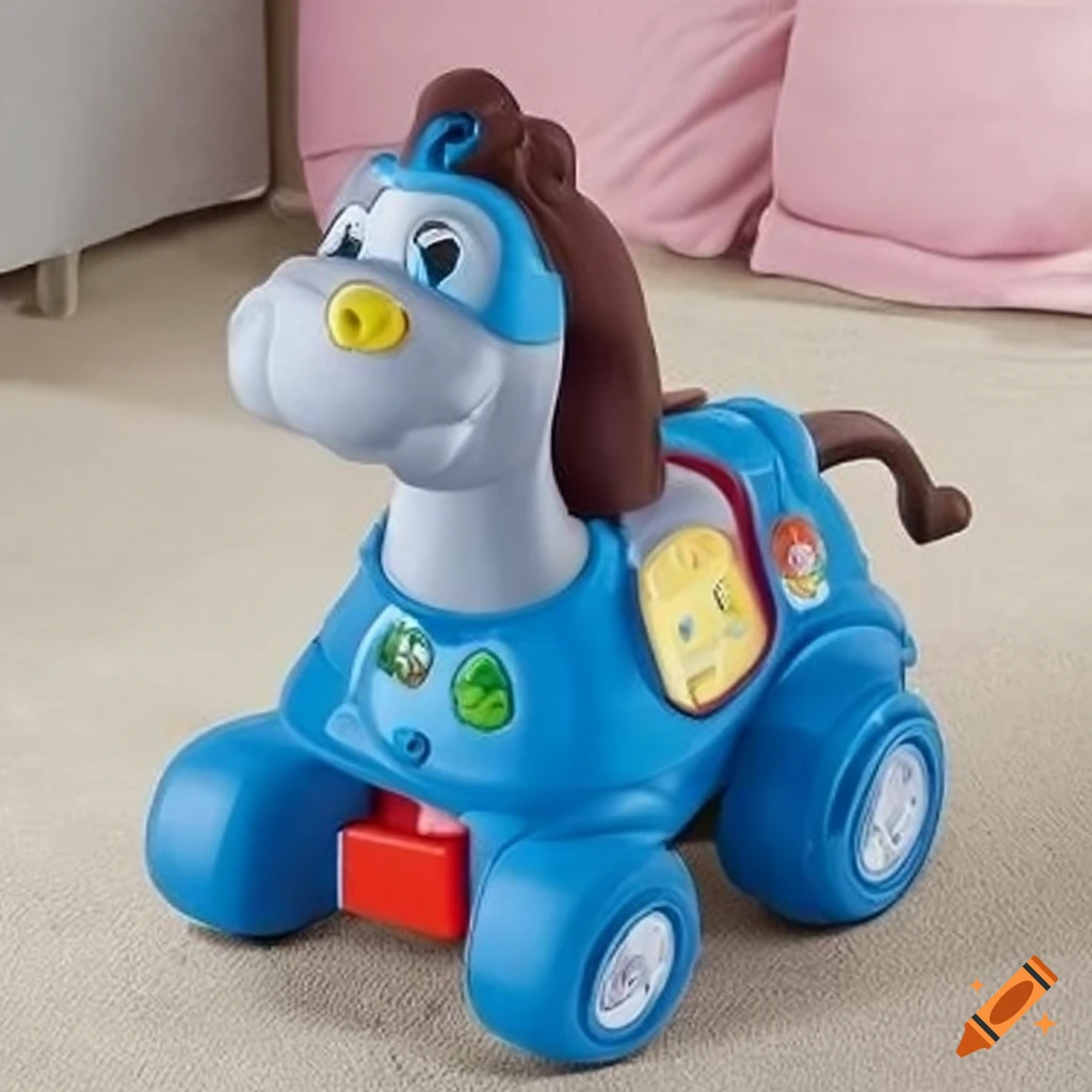 Vtech donkey ride on on Craiyon