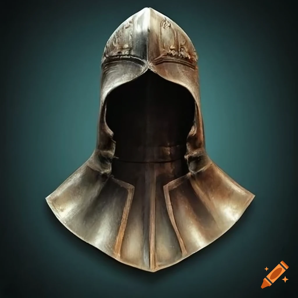 Light magical fantasy empty cowl in detailed medieval style on Craiyon