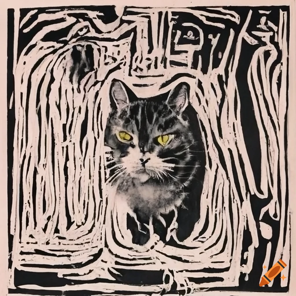 Cat in pastel colors inspired by pierre bonnard on Craiyon