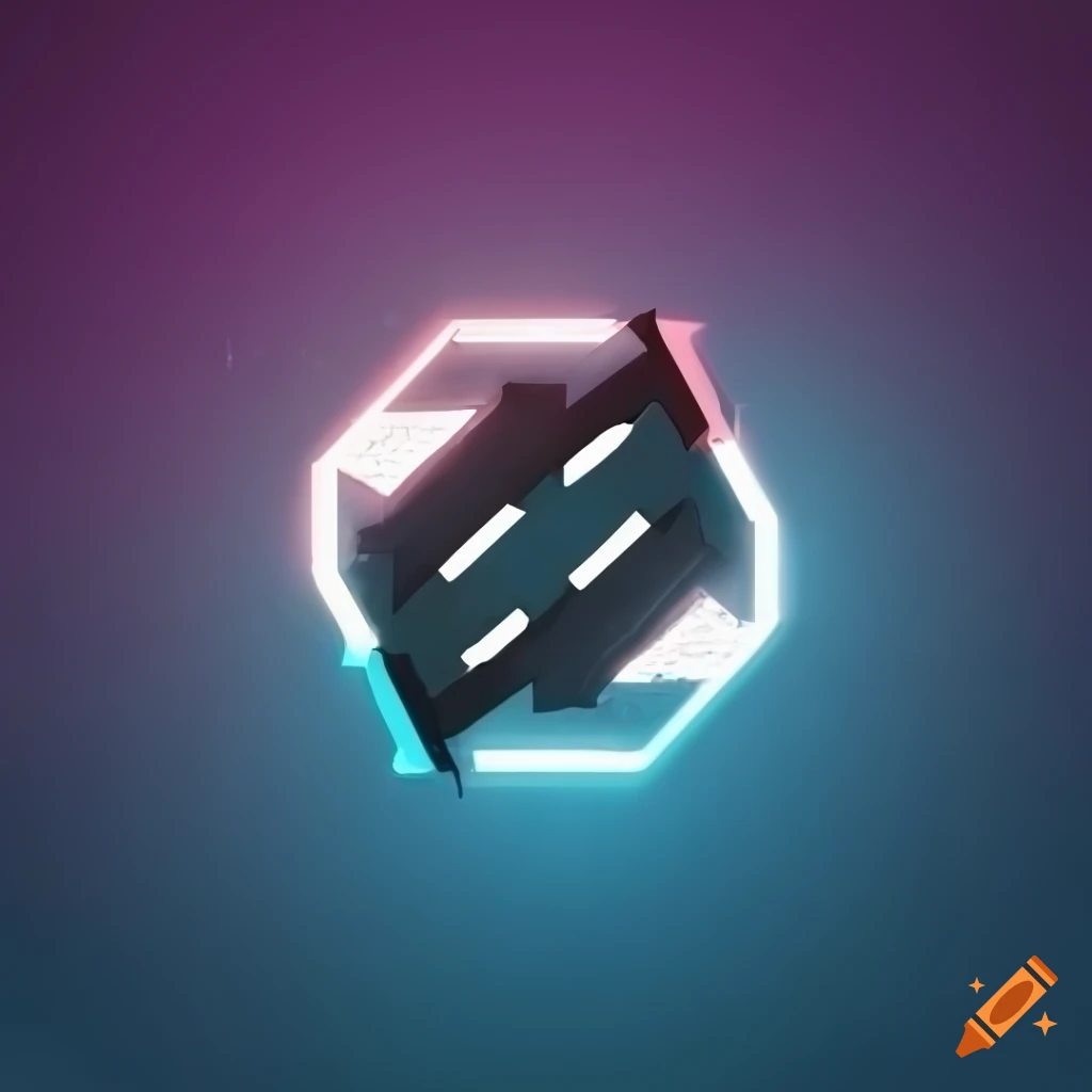 Logo for a gaming community titled gamer grid on Craiyon