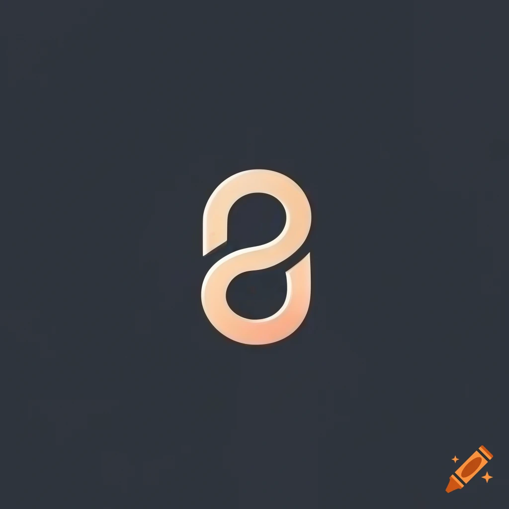 Modern minimalist flat design logo with letters ACM on dark background ...