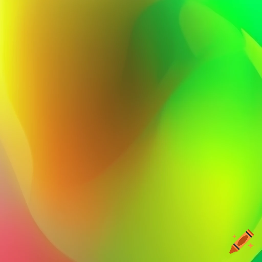 Swirling green, light yellow, and brown graphic design on Craiyon