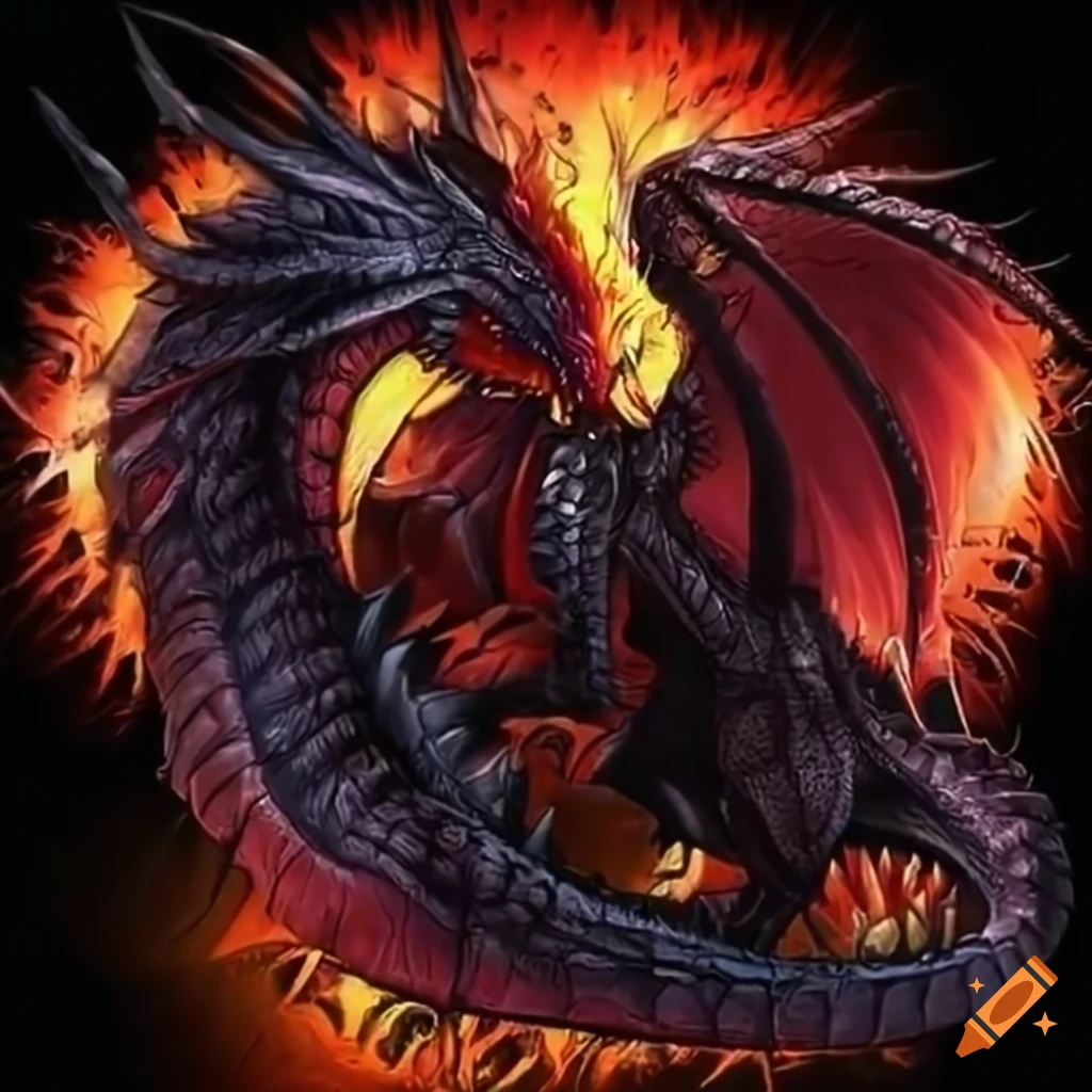 Alpha dragon on Craiyon