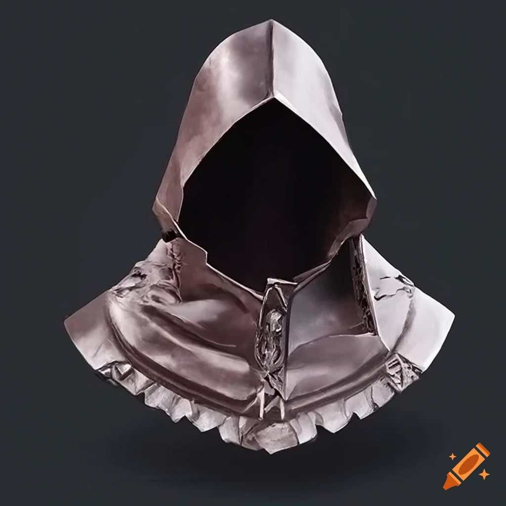 Legendary fantasy empty cowl in detailed medieval style on Craiyon