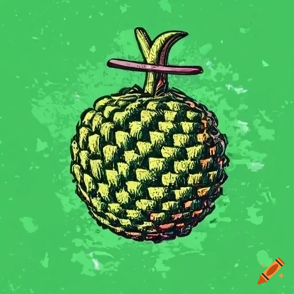 One Piece Devil Fruit inspired by beehive with swirling pattern on ...