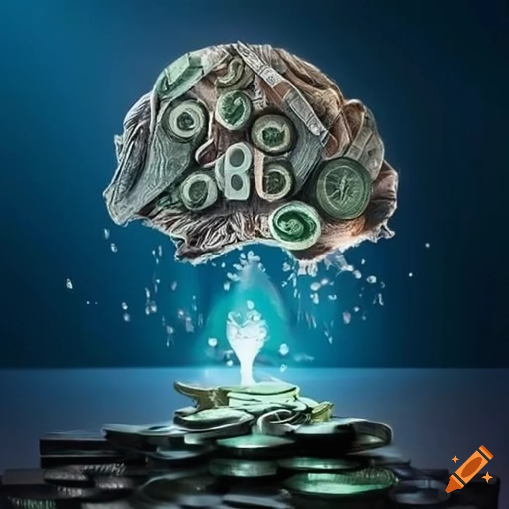 Money and wealth attraction concept on Craiyon