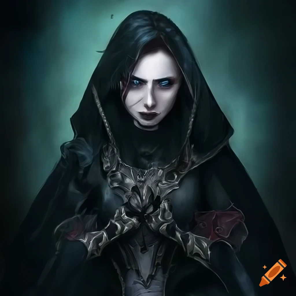 Fantasy gothic magician on Craiyon