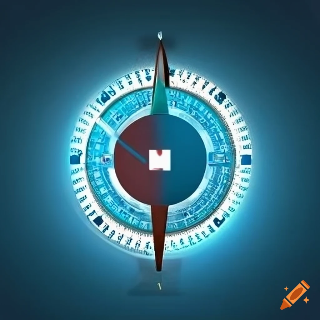 Compass and ruler for logo design on Craiyon