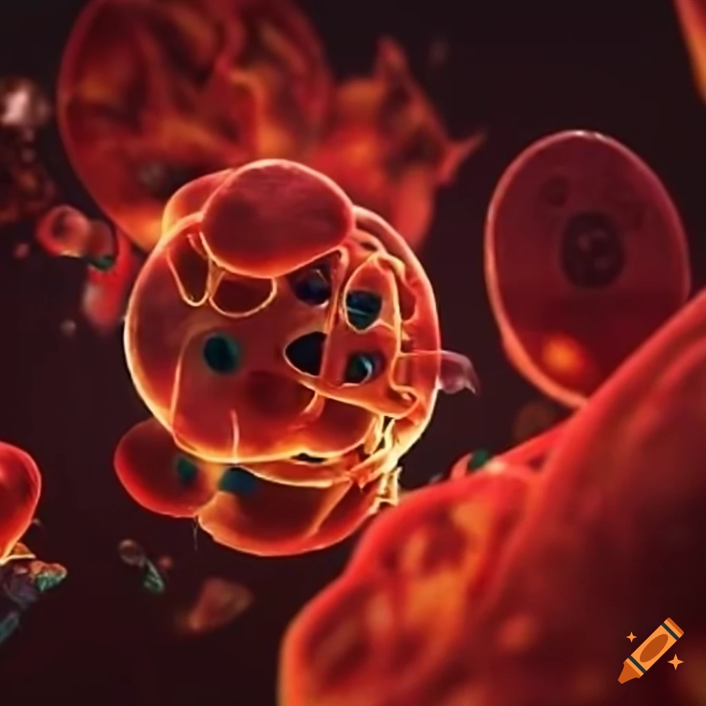 Free radicals concept illustration on Craiyon