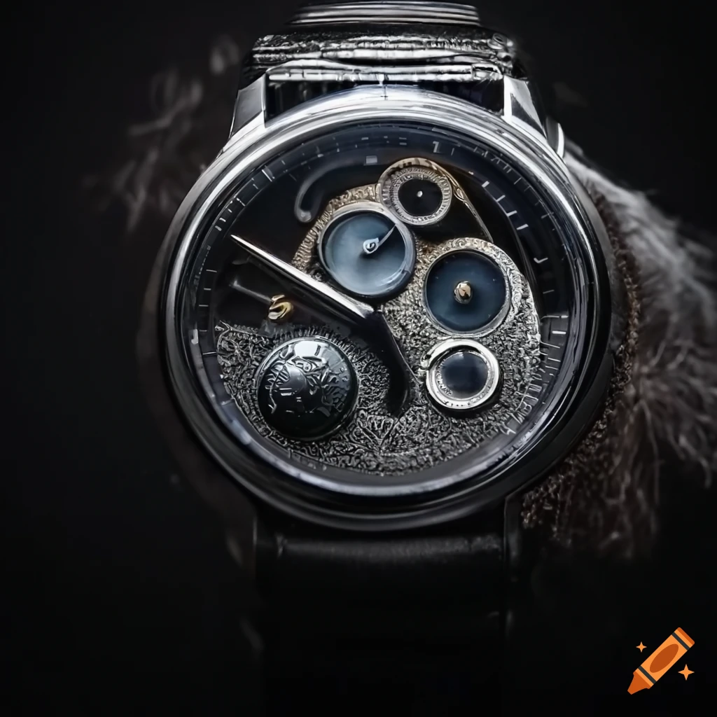 Collection of watches on Craiyon