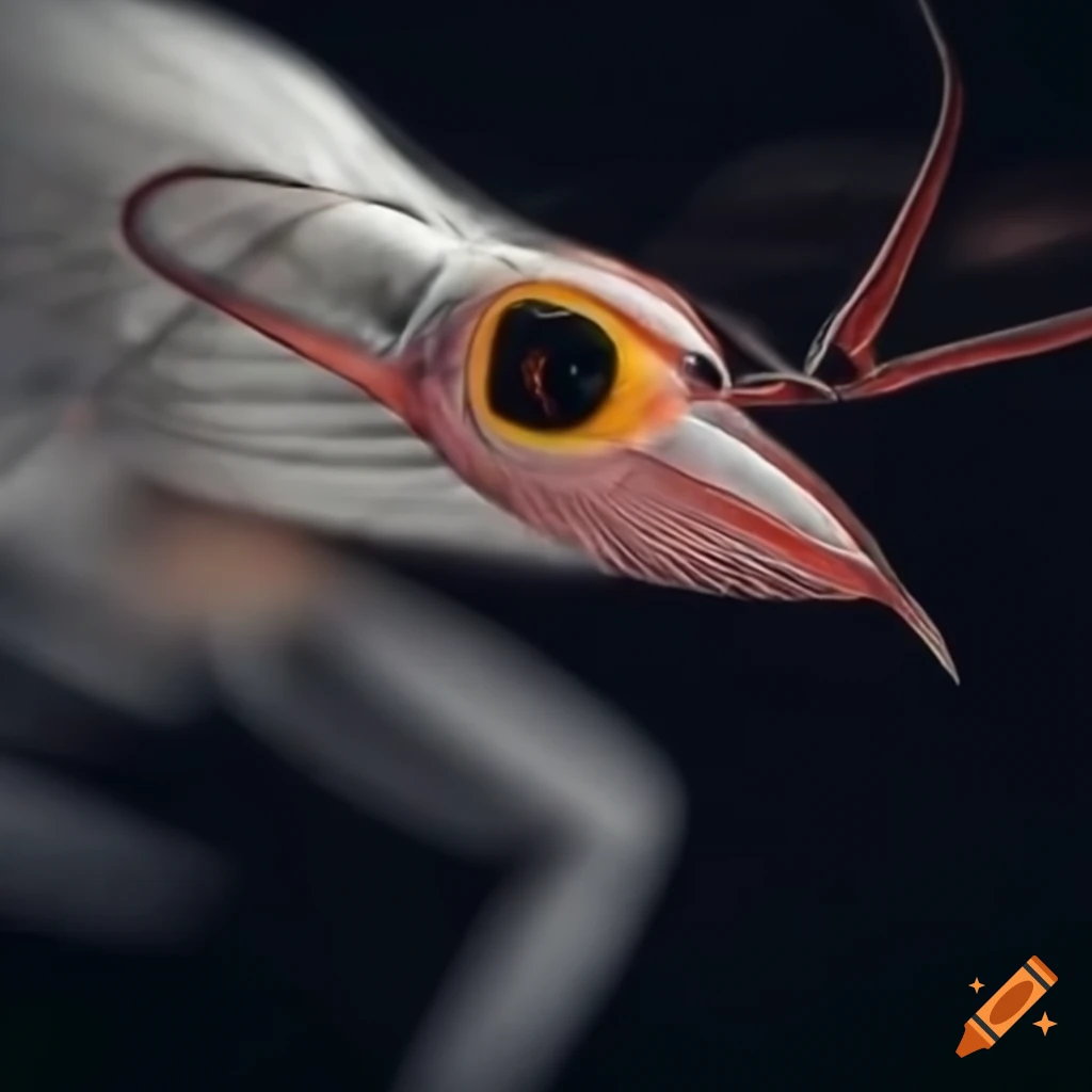 Hyper realistic dragon flying on Craiyon