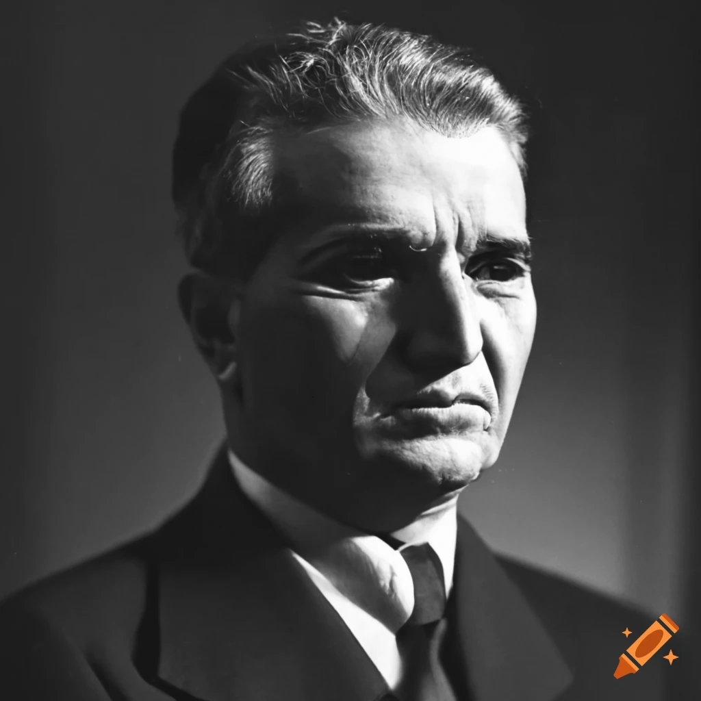 Nicolae ceausescu on Craiyon