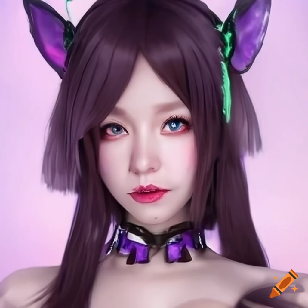 Ai cosplay girl on Craiyon